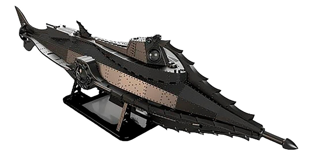 New & Improved ***the Nautilus DIY Model Kit W/ Hollow Hull - Etsy