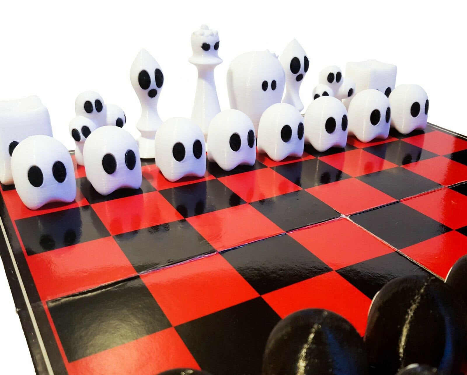 Cute Ghost Chess Pieces - Etsy