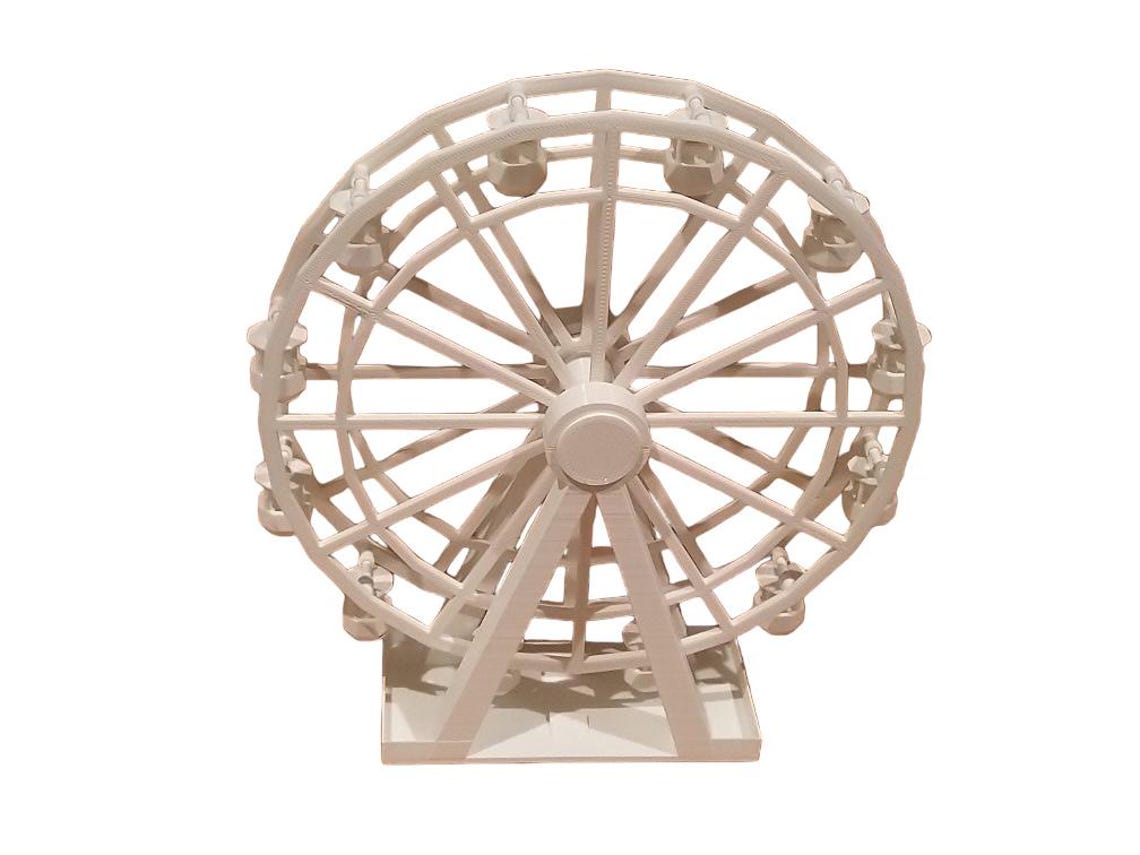 HO / N Scale Ferris Wheel Model Kit Train Layouts / Dioramas / Sets - Etsy