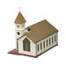 HO / N Scale Church Model Kit for Train Layouts / Dioramas / Sets - Etsy