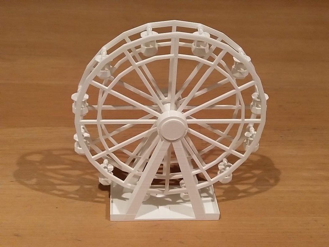 HO / N Scale Ferris Wheel Model Kit Train Layouts / Dioramas / Sets - Etsy