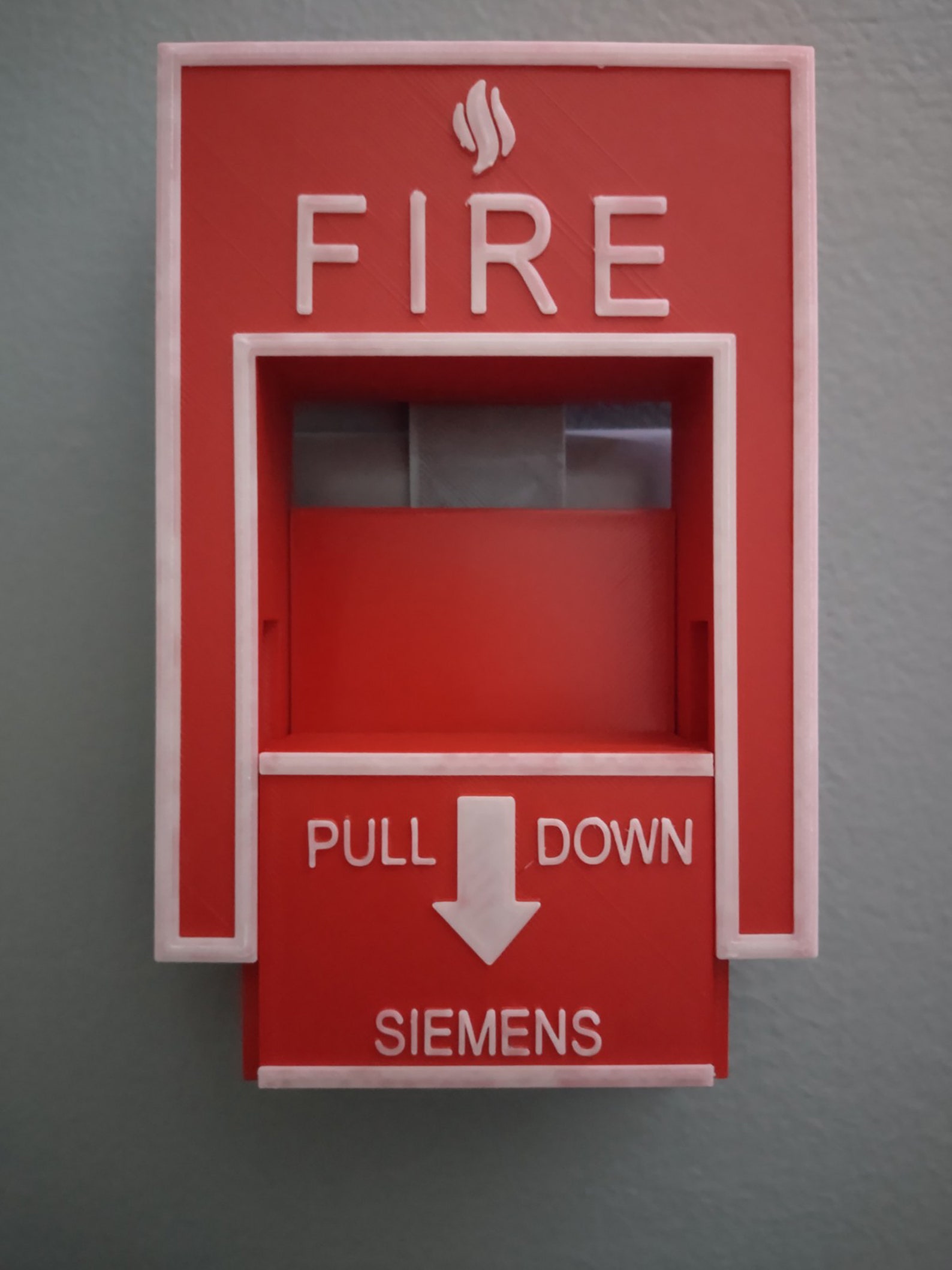 Life Size Realistic Fire Alarm Pull Light Switch Cover | Etsy