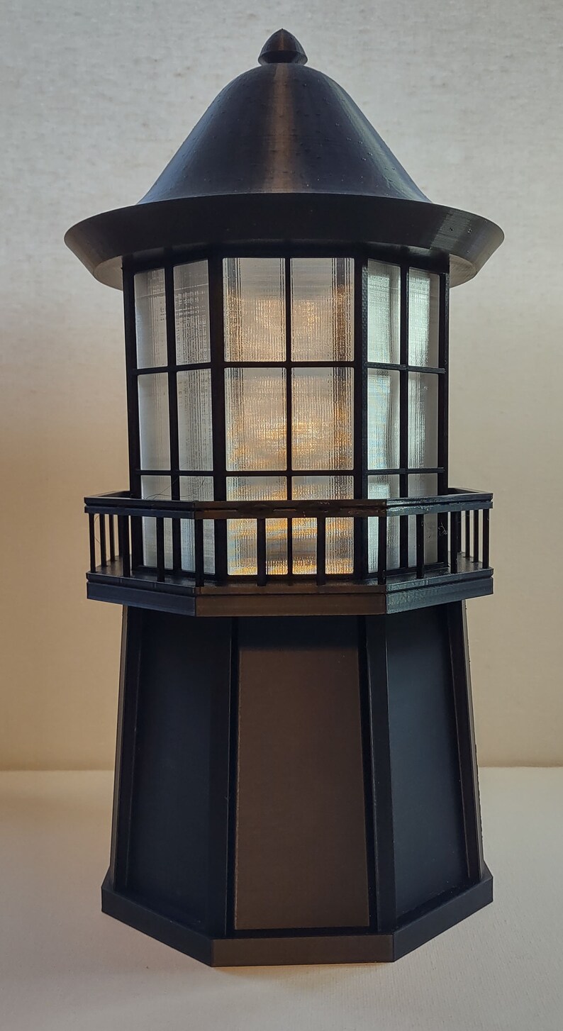 Mystical Lighthouse Desk/table Lamp (with Secret Storage) - Etsy