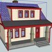 HO / N Scale Farm / Mountain House Kit for Train Layouts / Dioramas ...