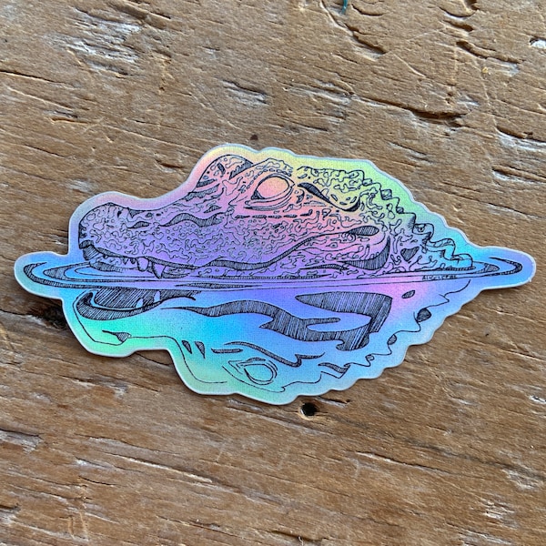 Crocodile Stickers - Etsy