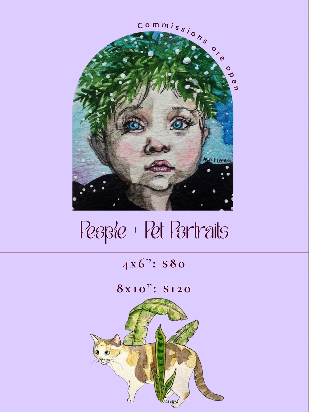 Portrait Commission a Custom Piece of Art of People And/or - Etsy