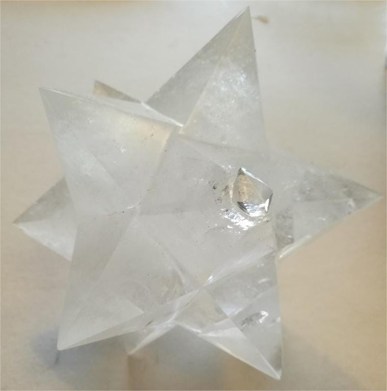 Quartz Crystal Star Tetrahedron - Etsy