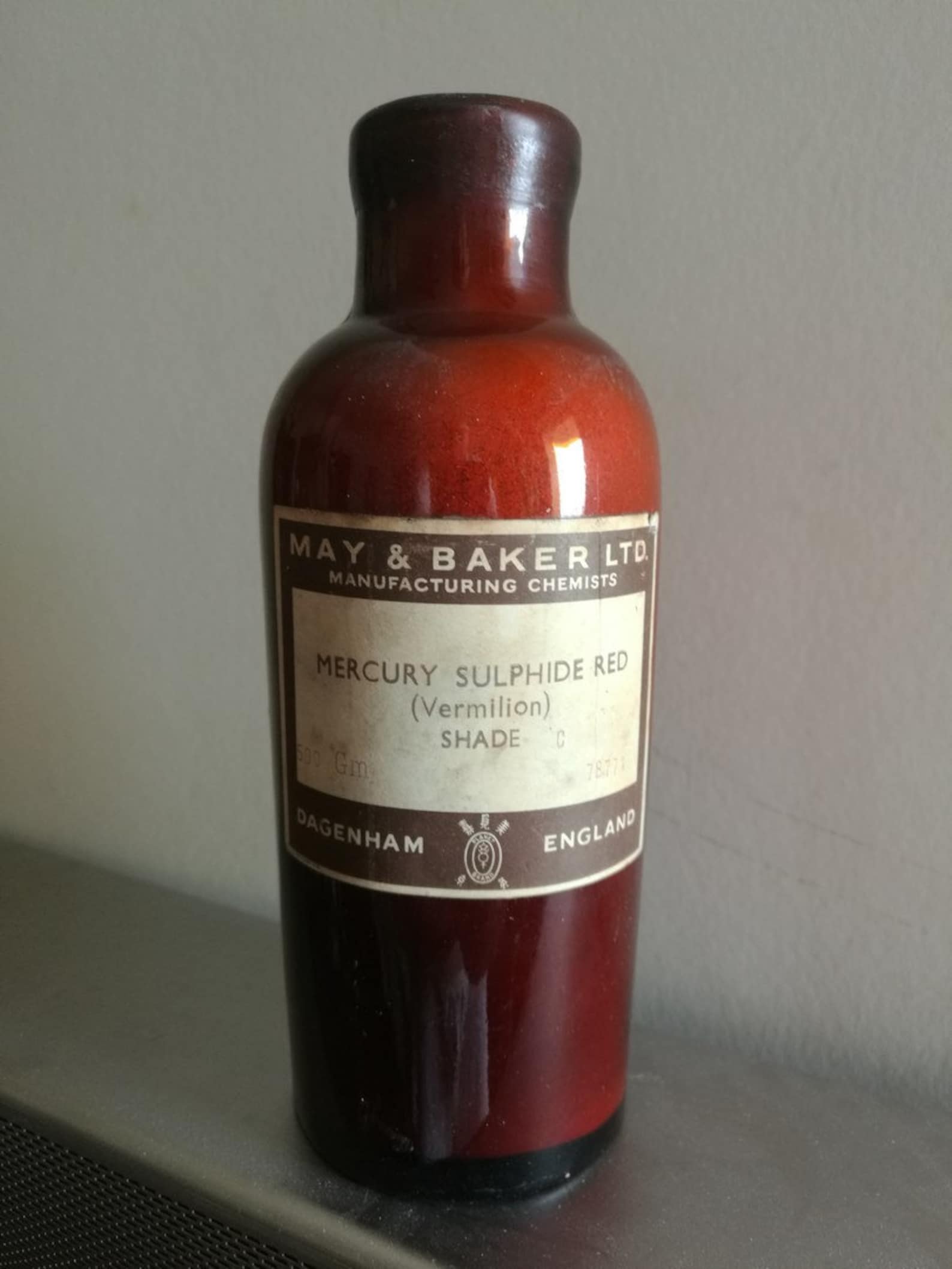 Cinnabar Mercury Sulfide Hgs Red Pigment - Etsy