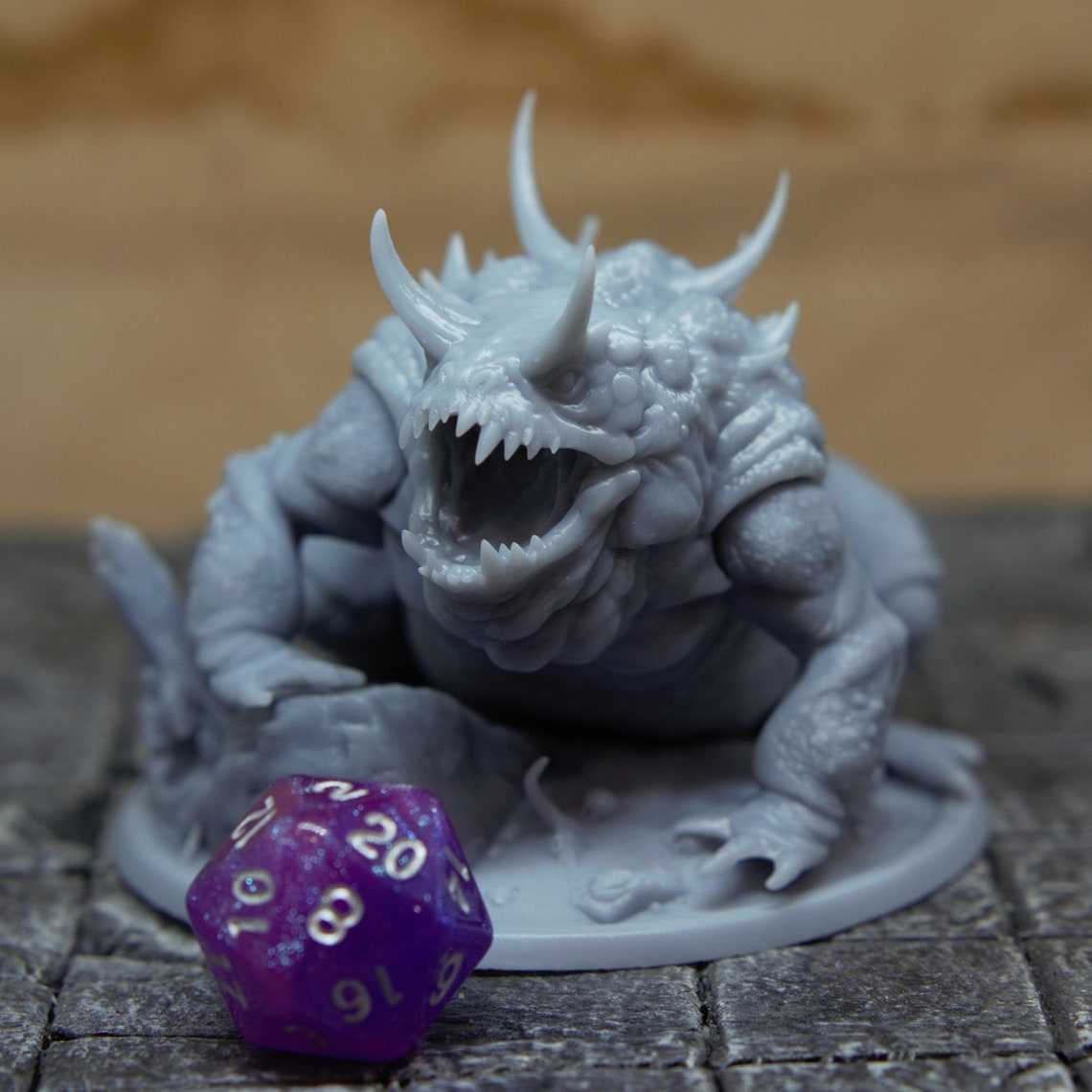 Giant Toad Lord of the Print Resin Printed Miniature for - Etsy