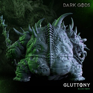 Gluttony, the Bubonic One - Dark Gods - Resin Miniature for Tabletop ...