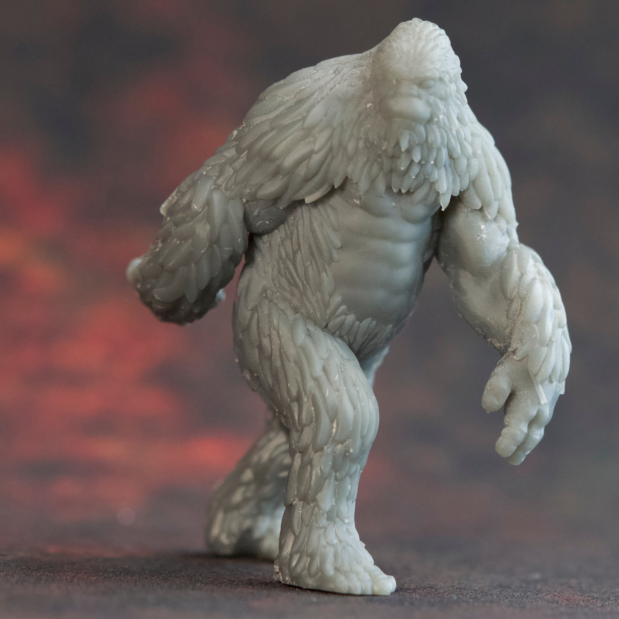 Yeti / Sasquatch - Yasashii Kyojin Studio - Resin Printed Mini for ...
