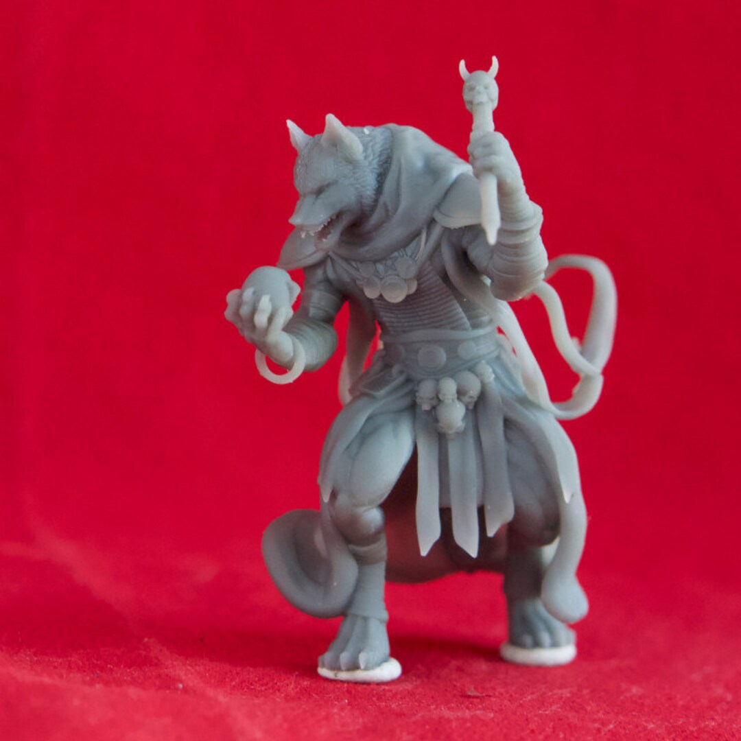 Coyote Necromancer - Yasashii Kyojin Studio - Resin Printed Mini for ...