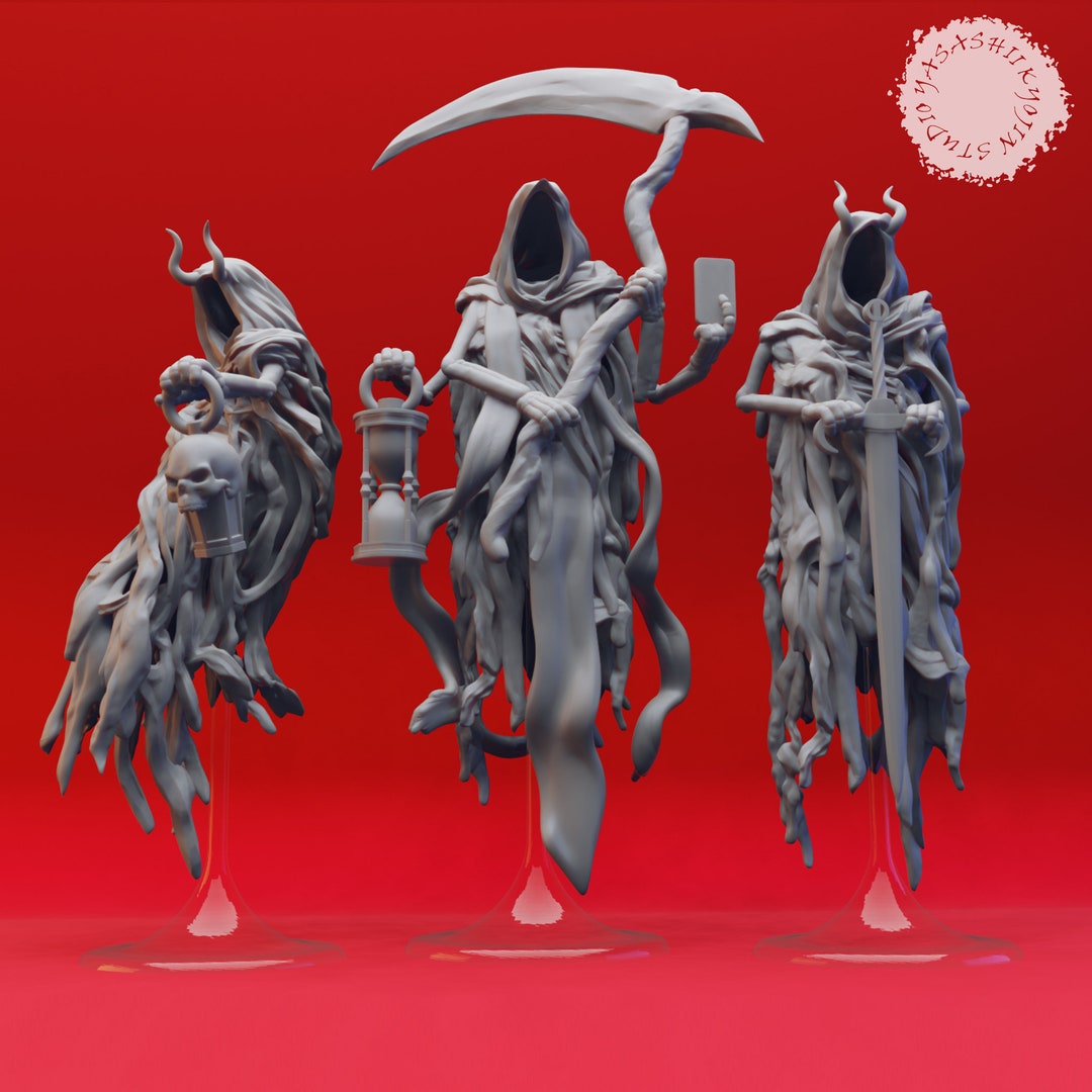 Wraith / Grim Reaper -yasashii Kyojin Studio - Dungeons and Dragons ...