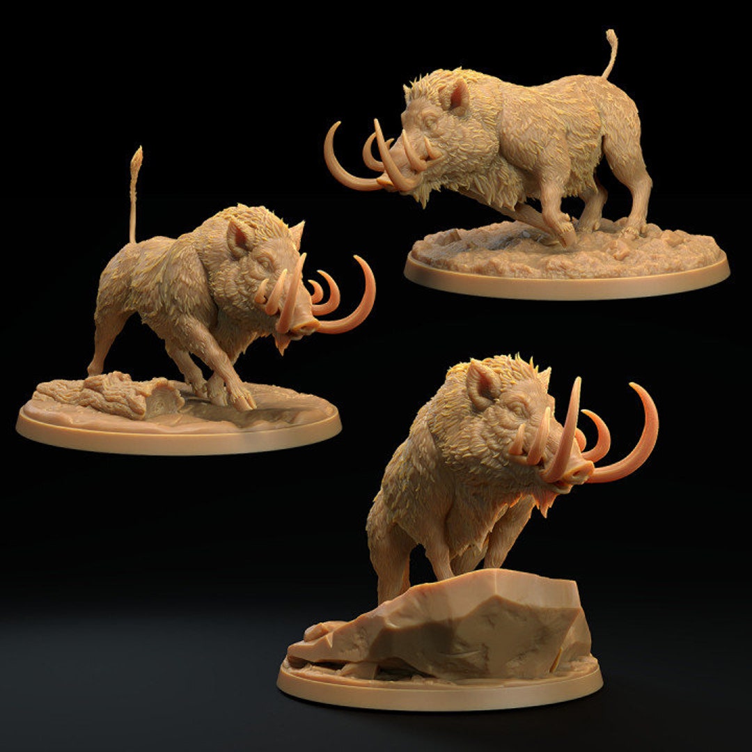 Lesser Spirit Boar - Yokai Trappers Lodge - Dragon Trappers Lodge - 3d ...