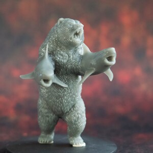 Sharkenbear - - Yasashii Kyojin Studio - Resin Printed Mini for ...