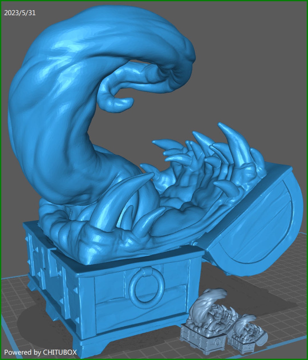 Massive Mimic - Yasashii Kyojin Studio - Resin 3d Print for Painting ...