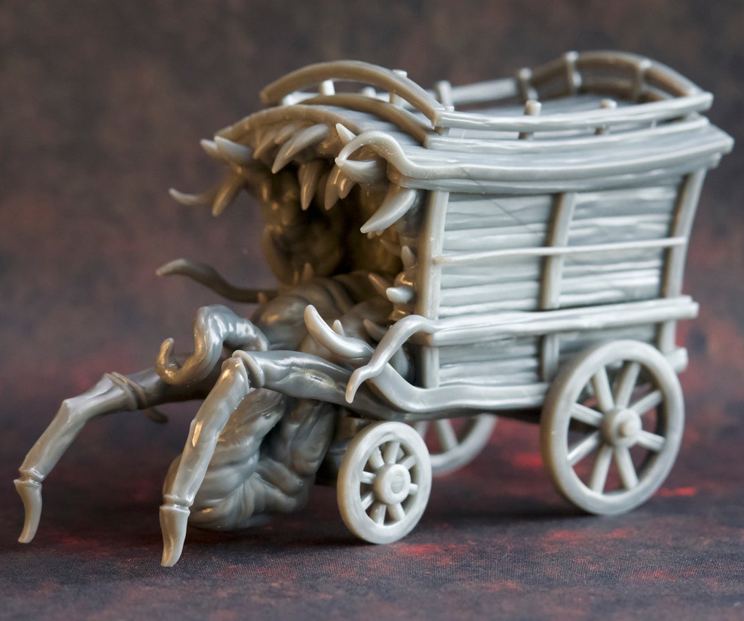 Mimic Wagon - Yasashii Kyojin Studio - 3D Printed Resin Miniature for ...
