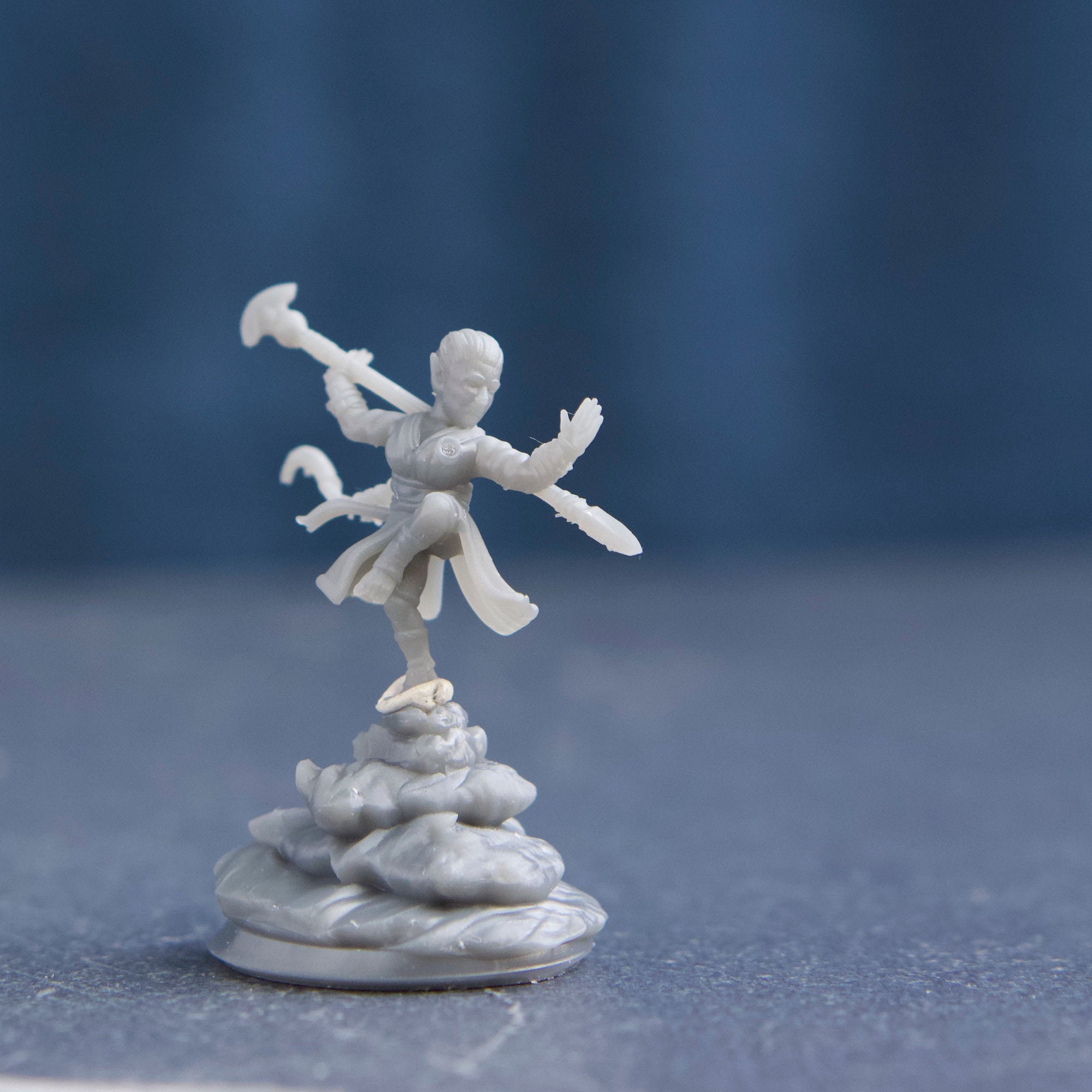 Gnome Monk-gnomish Adventures-resin Printed Miniature for Tabletop ...