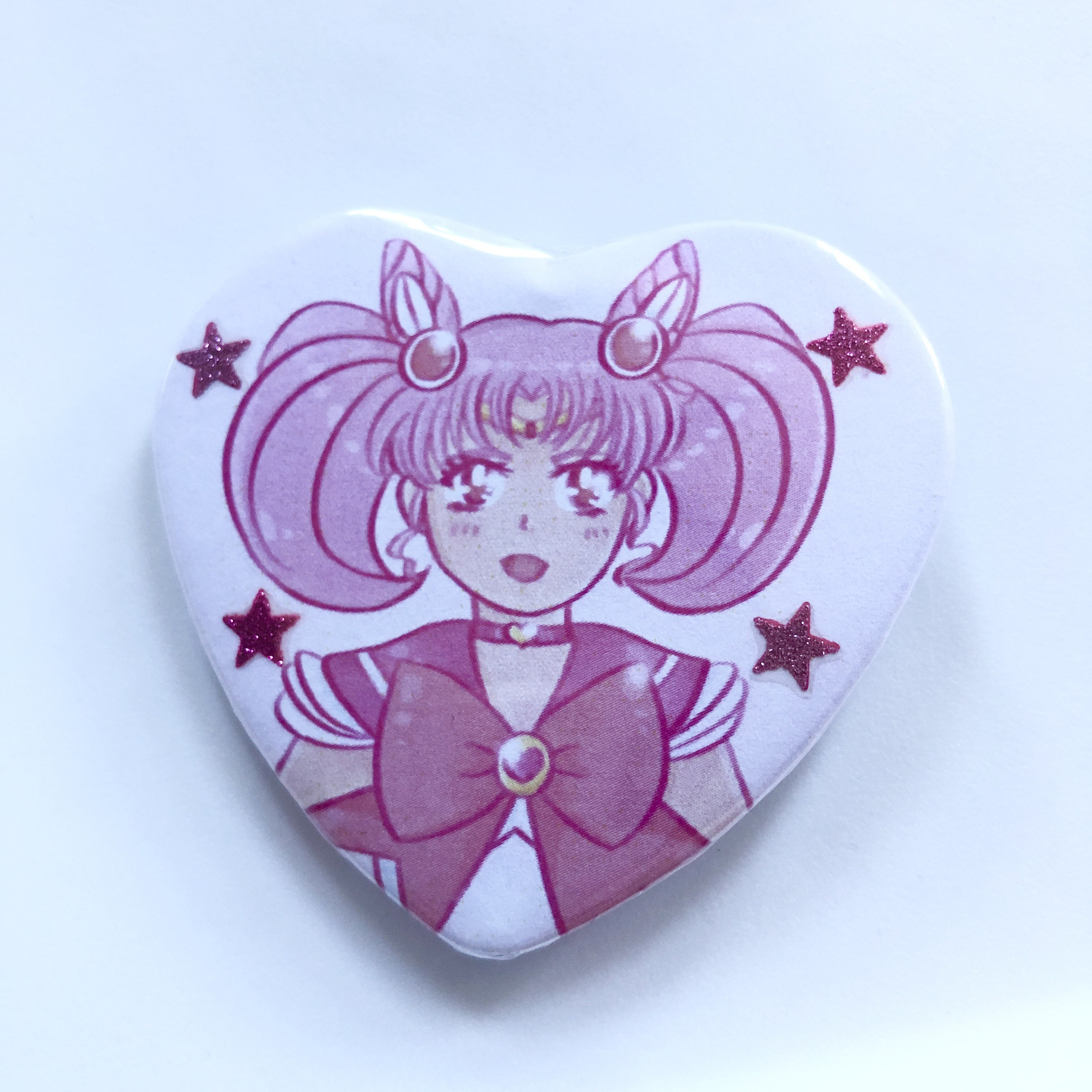 Sailor Moon Heart Buttons - Etsy