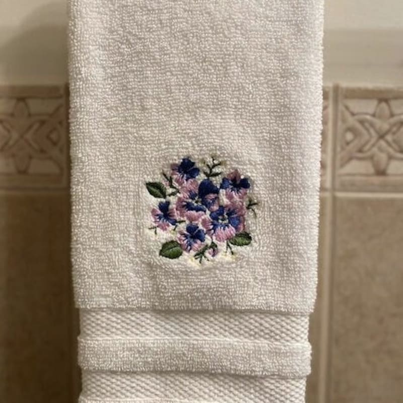 Flower Towel - Etsy