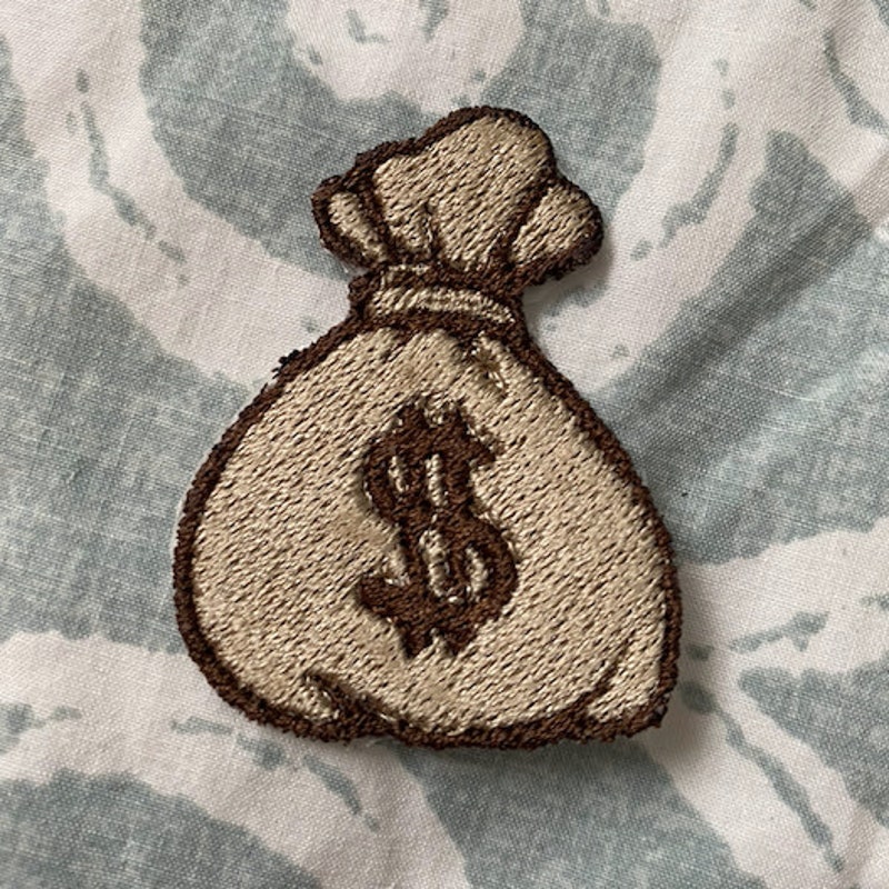 Money Bag Patch - Etsy