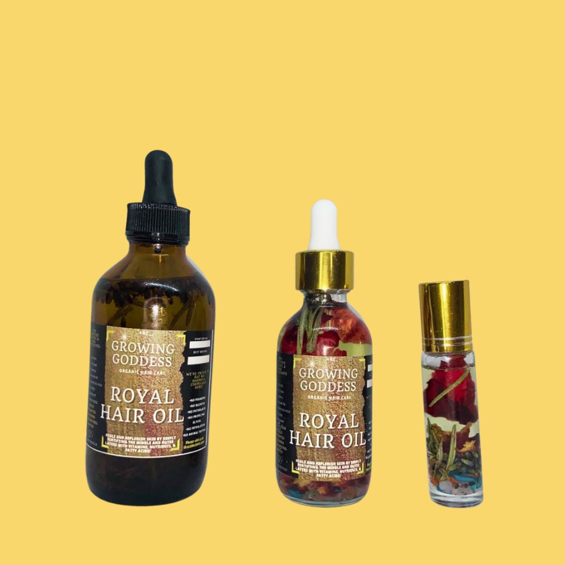 Royal Hair Oil/ Fast Hair Growth Oil Thicker Longer Hair - Etsy