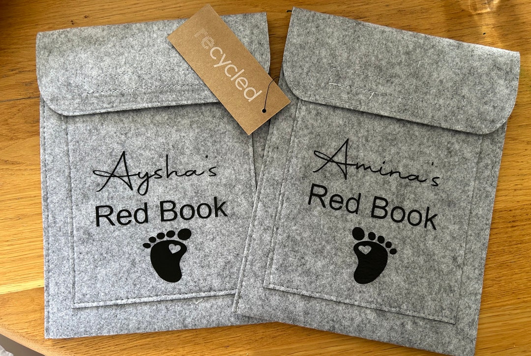 Red Book Covers / Baby Documents / Personalised - Etsy UK