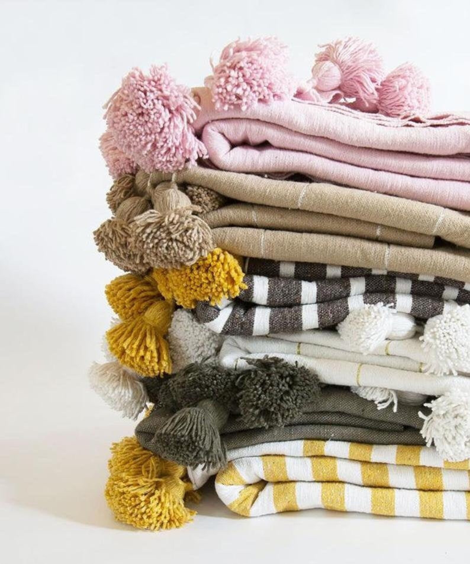 Bed Throw With Tassel cotton Moroccan Blanketbedroom - Etsy