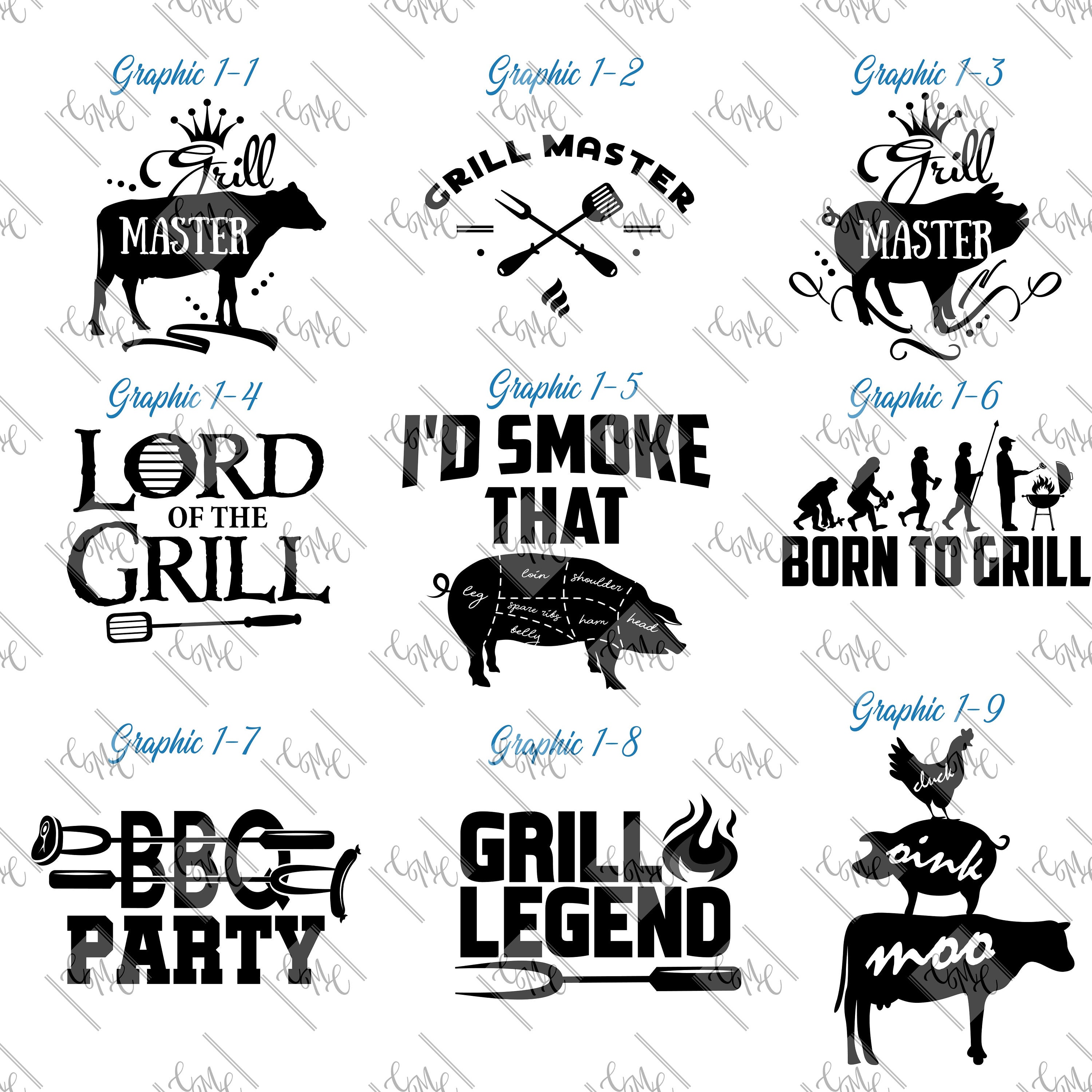 Custom/personalized Laser Engraved BBQ Set Made From Bamboo | Etsy