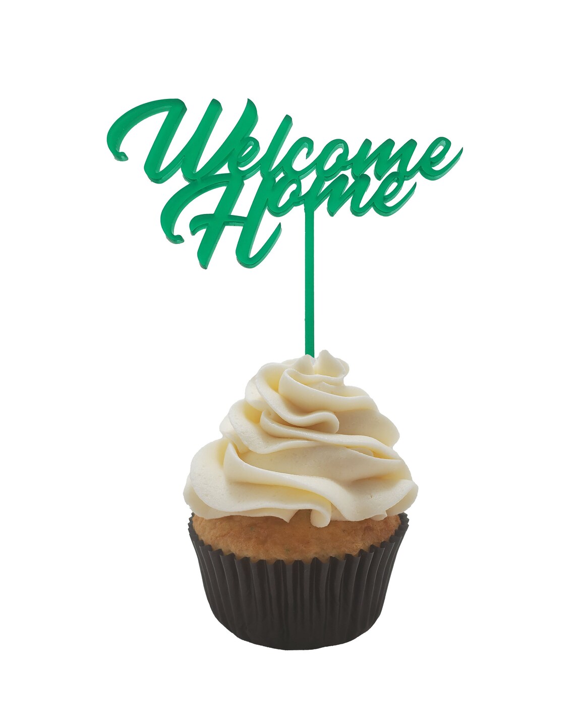 Welcome Home Cake Topper made from Acrylic with your Color | Etsy