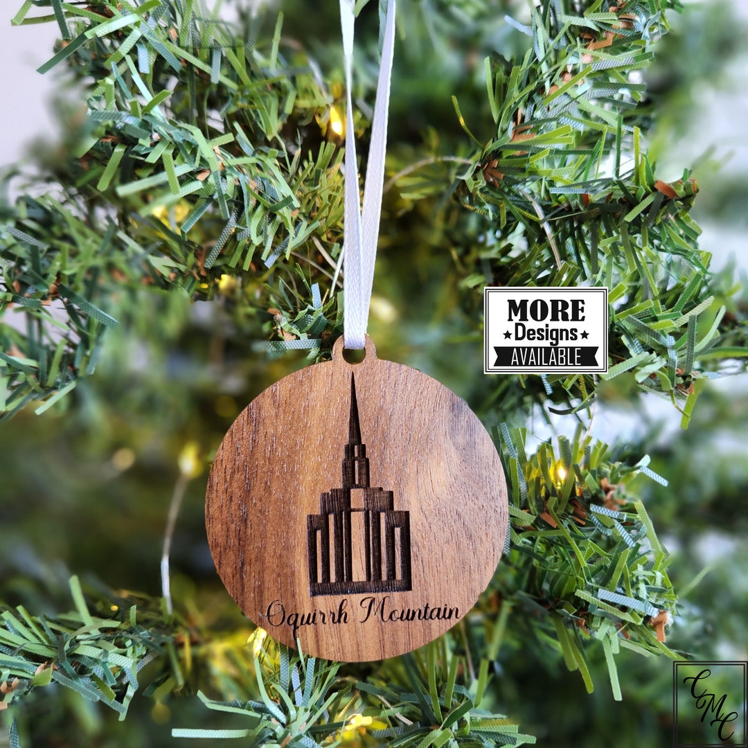 Christmas Temple Ornament for Christmas Tree Great as a Gift - Etsy