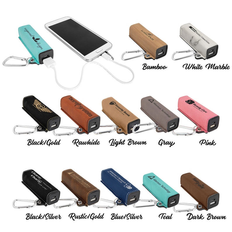 Custom/personalized Laser Engraved Power Bank for Charging Cell Phone ...