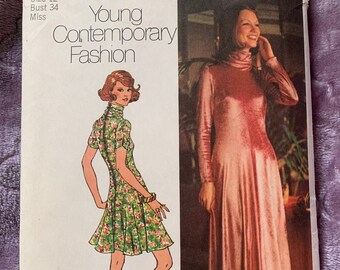 1972 Dress - Etsy