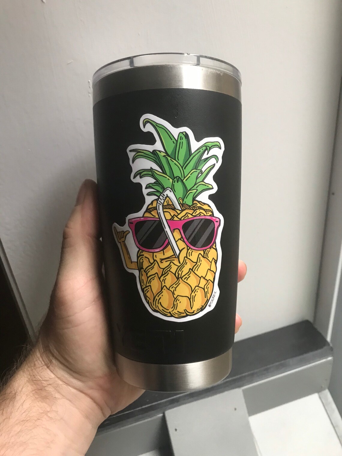 Pineapple Bro Sunglasses Sticker Decal - Etsy