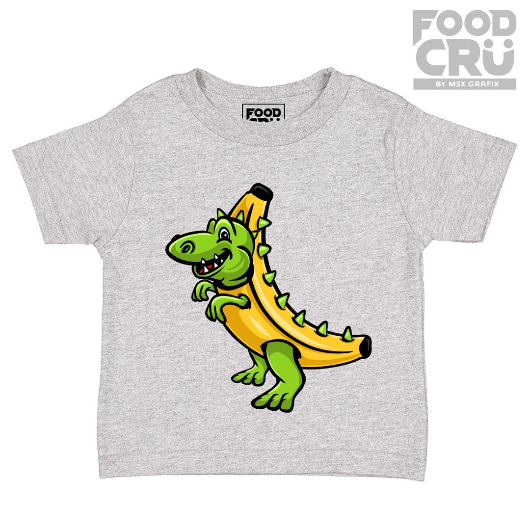 Bananasaur Toddler Tee Shirt Banana Dinosaur - Etsy