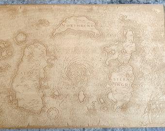 Map of Azeroth | Etsy