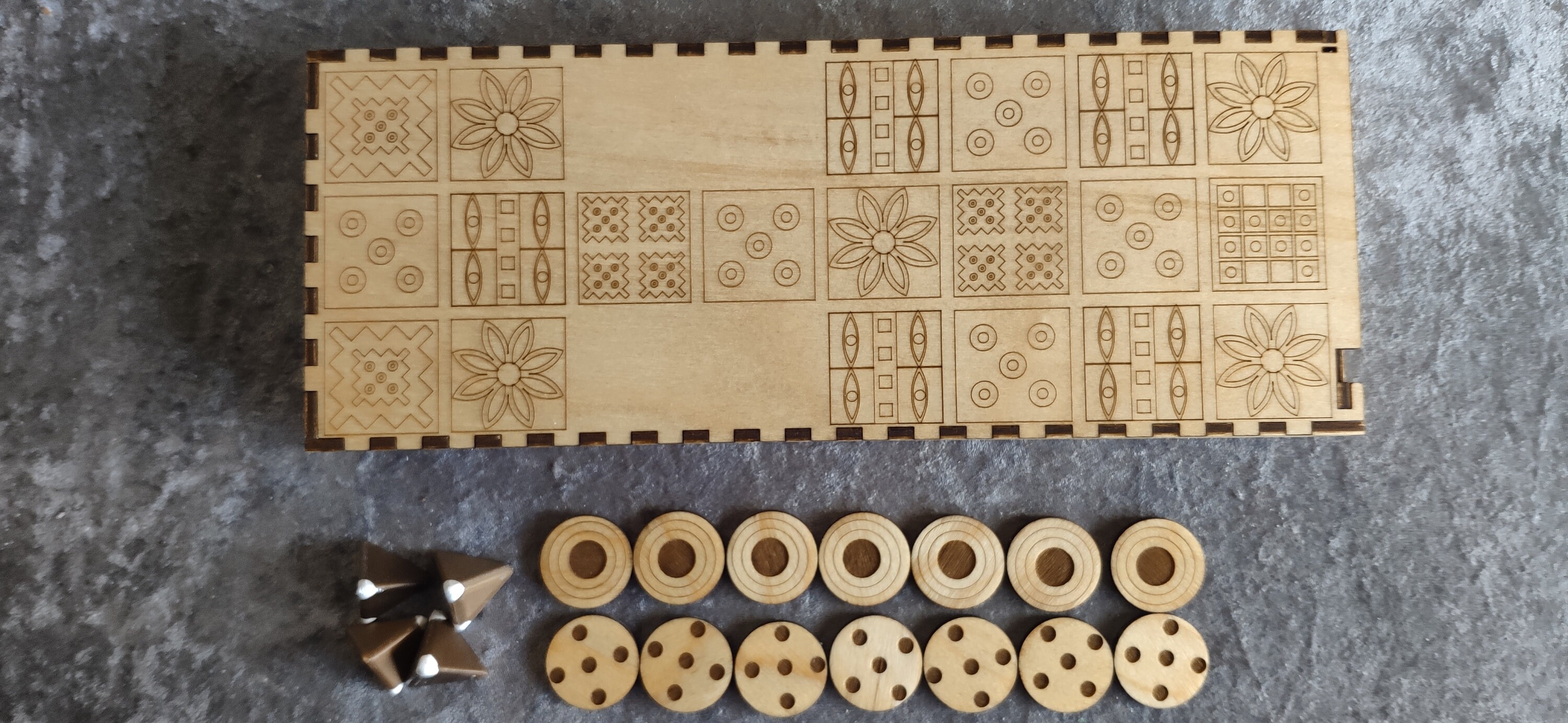 The Royal Game of Ur Ancient Sumerian Board Game handmade | Etsy
