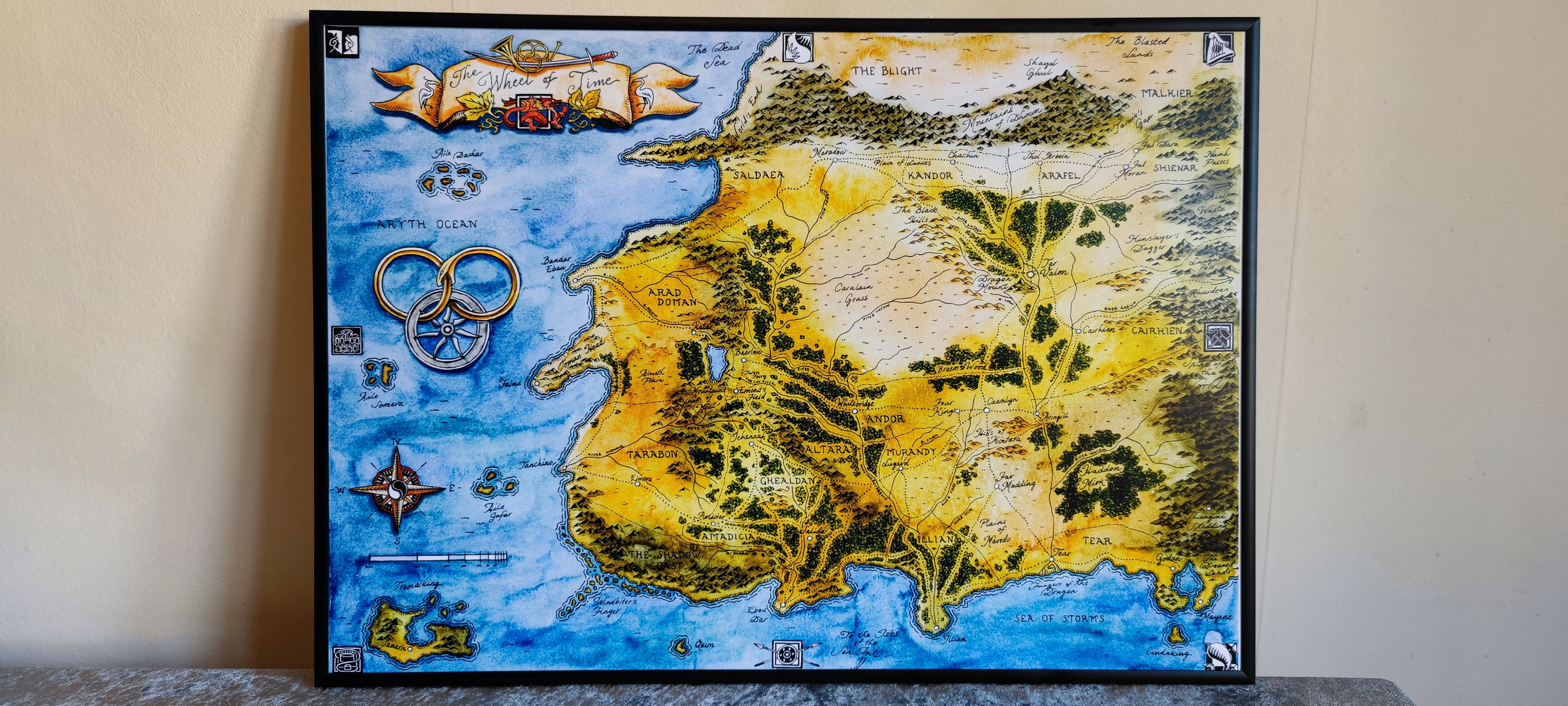 Wheel Of Time Map