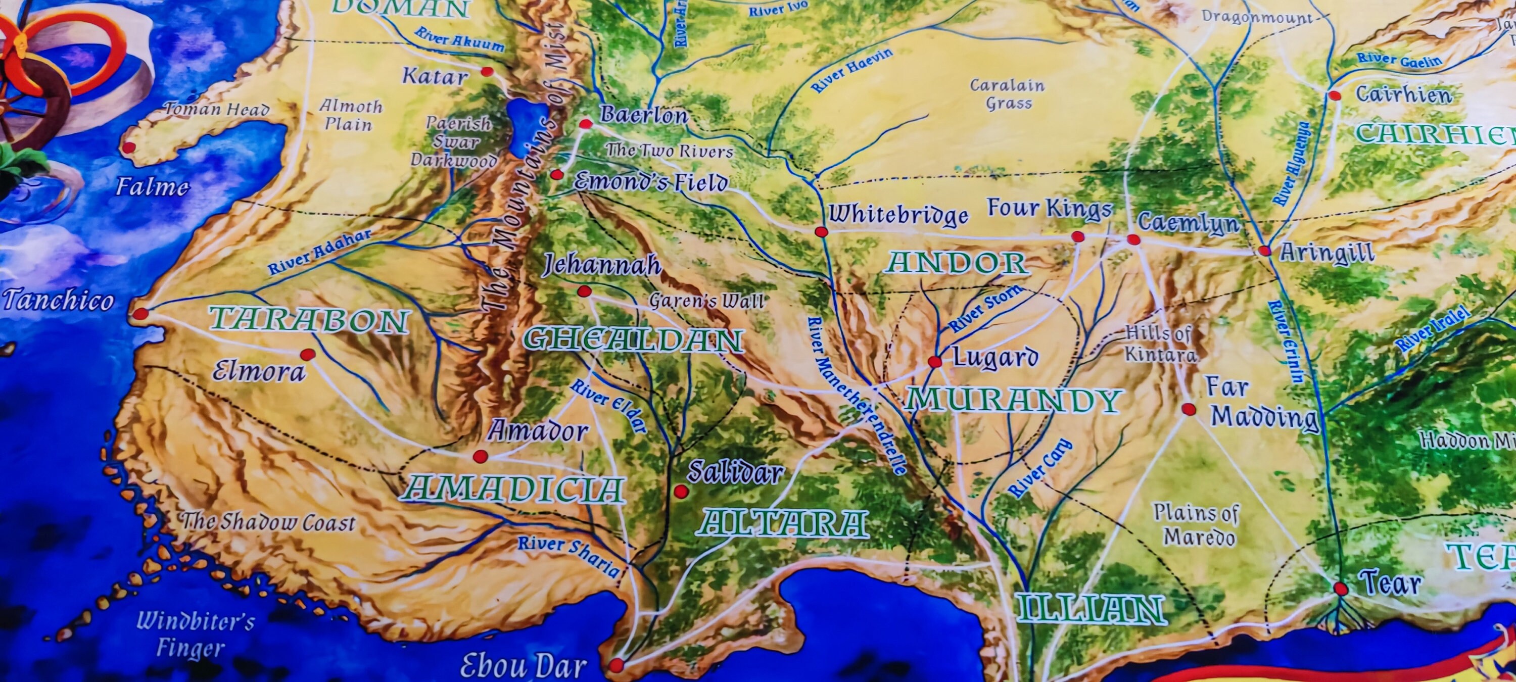 Wheel Of Time Map Eye Of The World