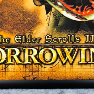 High Quality Poster of a Dremora From the Elder Scrolls 3: Morrowind - Etsy