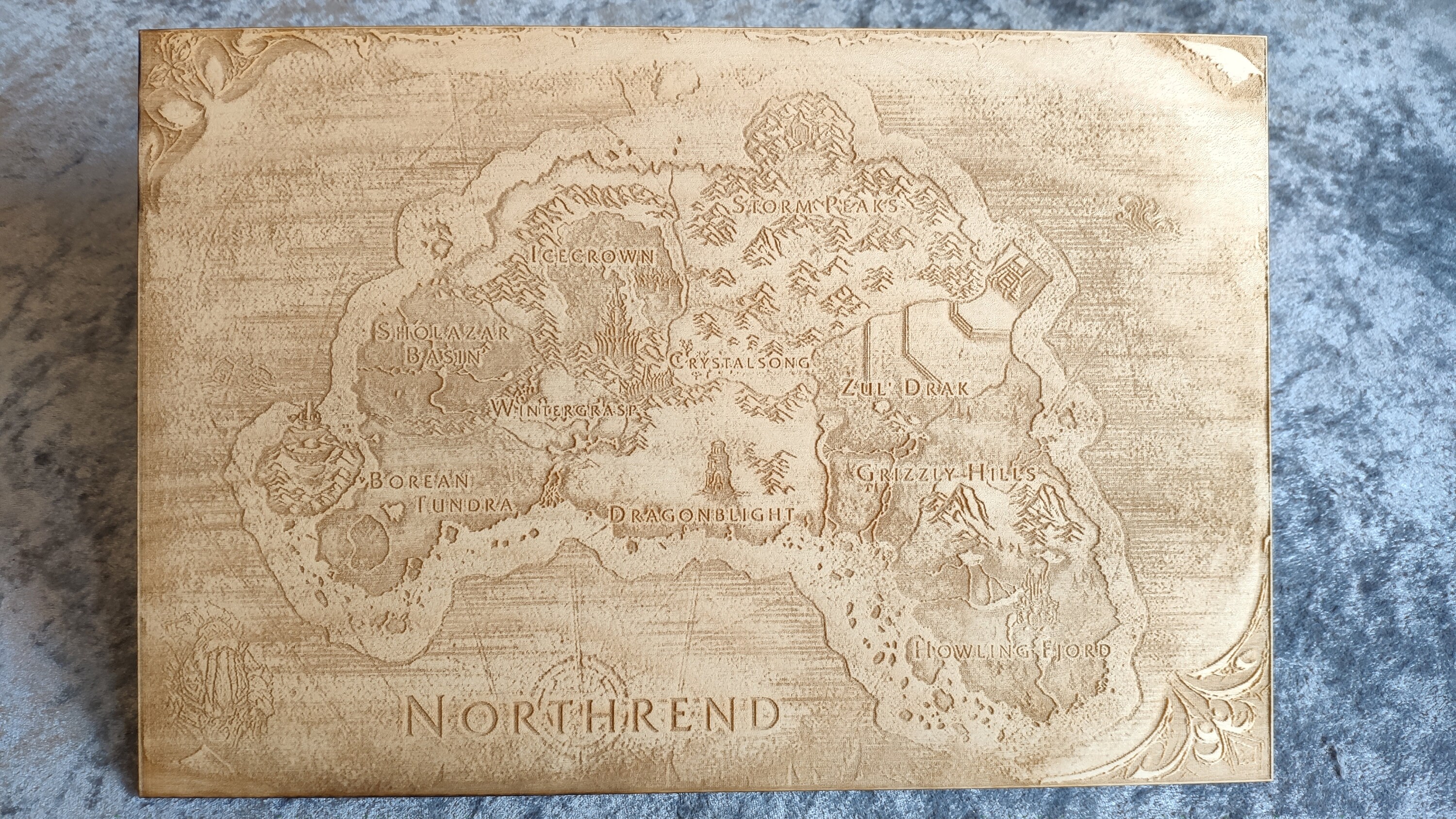 Northrend Map