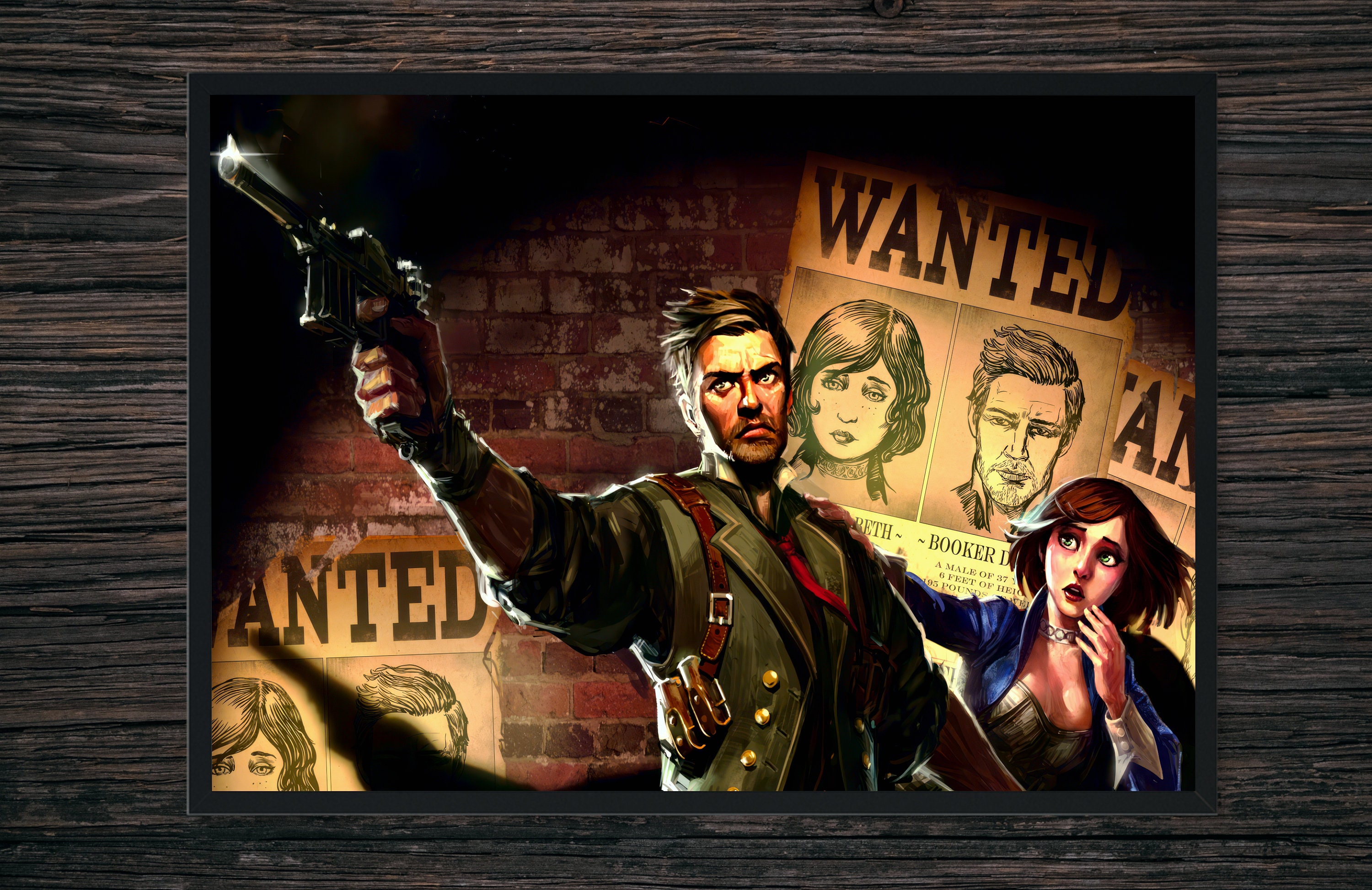 Bioshock Infinite Poster Booker