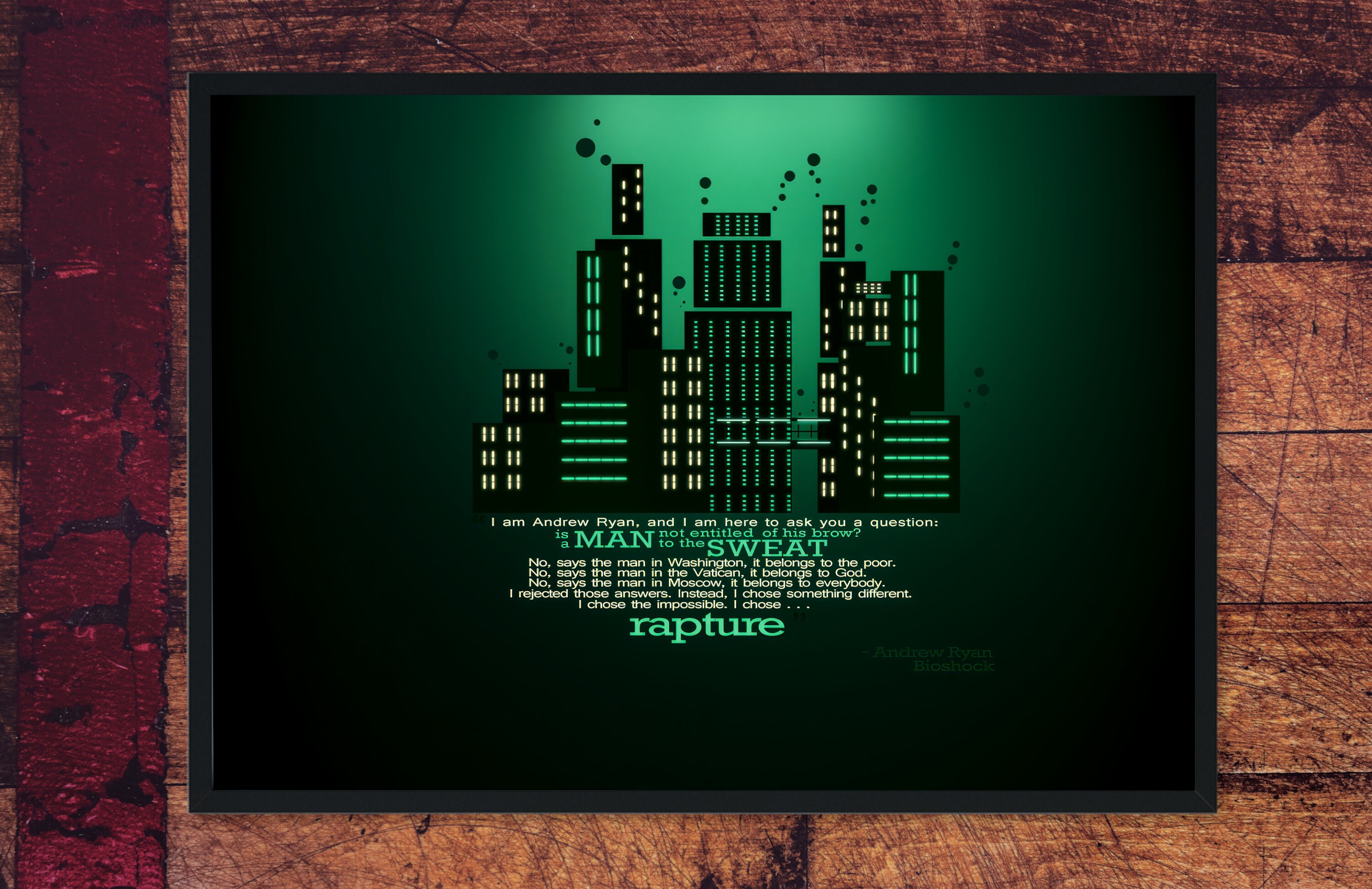 Bioshock Andrew Ryan Quotes