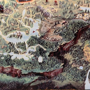 High Quality Map of the Northern Realms the Witcher 3 Wild Hunt - Etsy UK