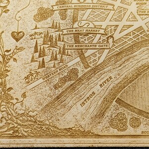 Laser Engraved Lunathion City From the Crescent City Series - Etsy UK