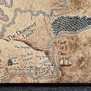 High Quality Erilea Map From the Thorne of Glass Series Written by ...