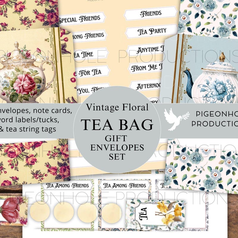 Vintage Tea Bag Holders - Etsy