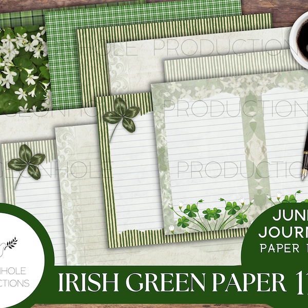 Irish Digital Paper - Etsy