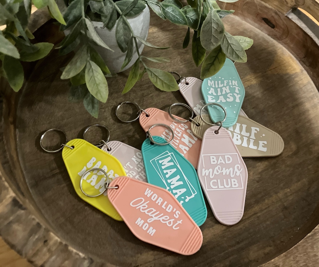 Custom Vintage Motel Keychains - Etsy