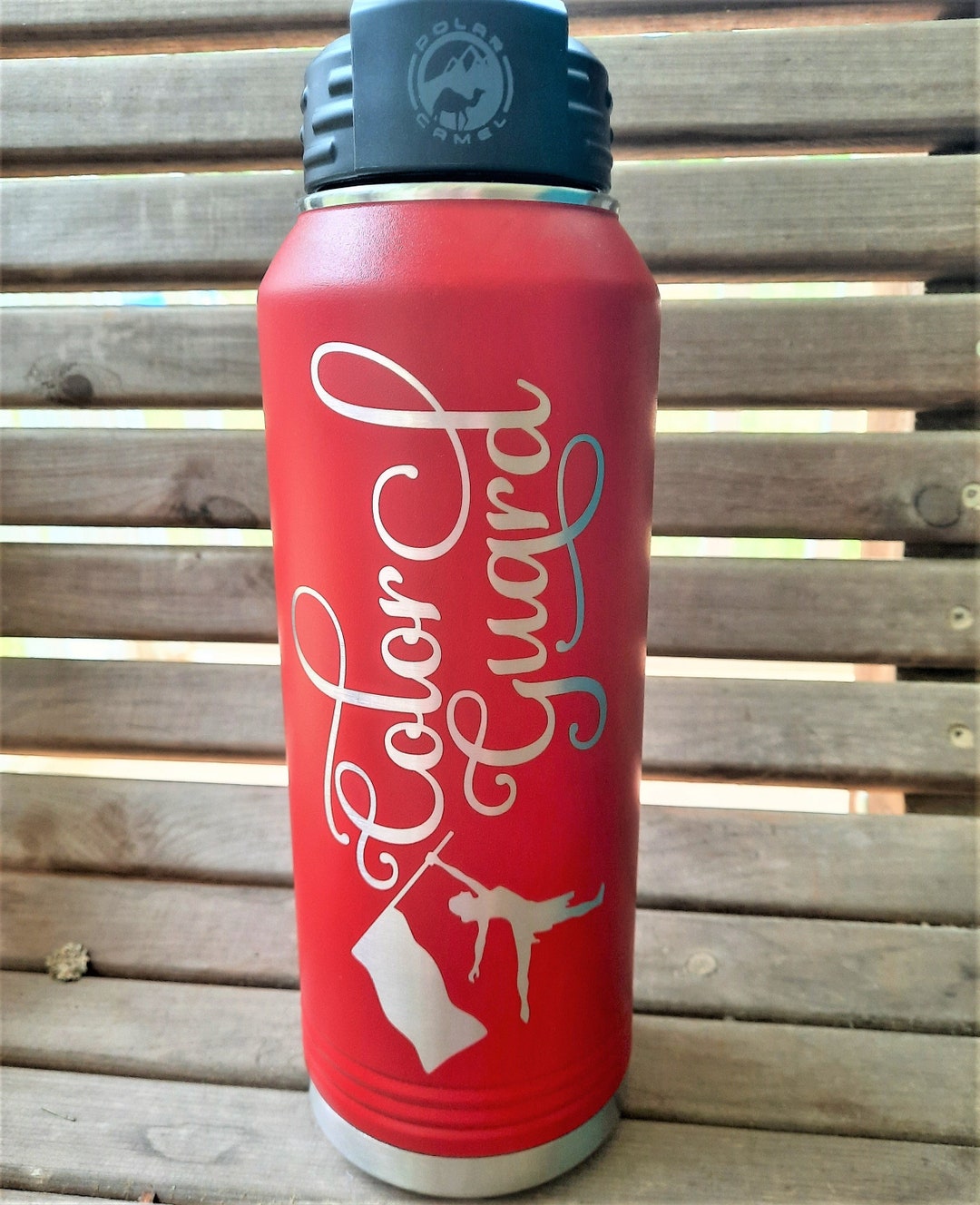 Color Guard Water Bottle Personalized, Marching Band; Color Guard ...
